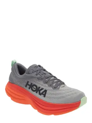 HOKA HOKA Bondi 8 Running Sneakers Castlerock/flame