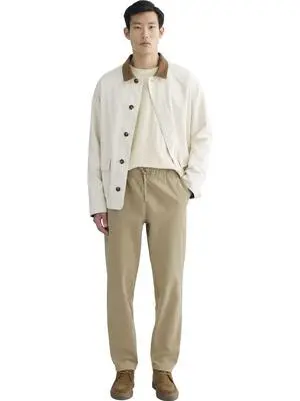 Everlane Easy Pant Trench Coat Khaki