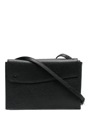 VALEXTRA Large Pocket Crossbody Bag - Black