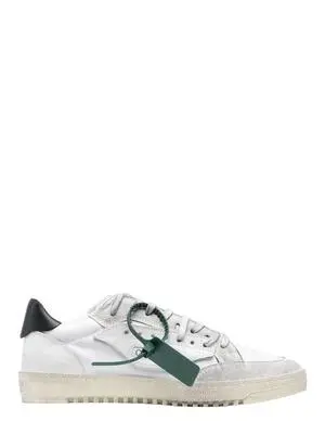Off-White Lace-up Low-top Sneakers - White