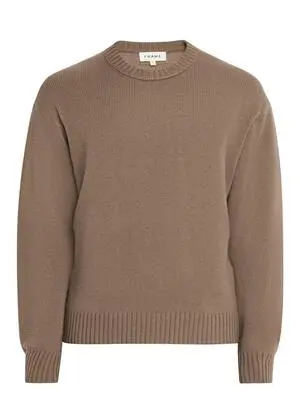 FRAME FRAME Cashmere Knit Sweater Latte Brown