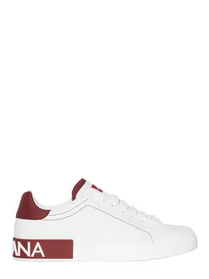 Dolce & Gabbana Portofino Low-top Sneakers - White