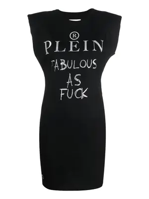 Philipp Plein Crystal-embellished Logo T-shirt - Black