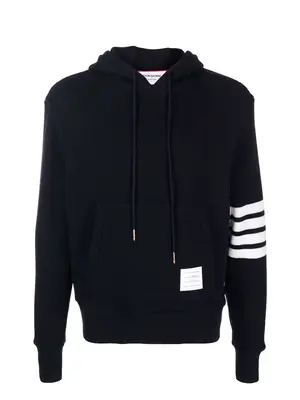 Thom Browne 4-bar Stripe Hoodie - Blue