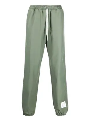 Thom Browne Logo-patch Track Pants - Green