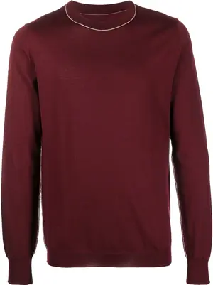 MAISON MARGIELA Wool Jumper - Red