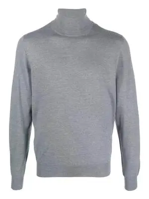 Corneliani Roll-neck Jumper - Grey