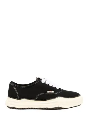 Mihara Yasuhiro Baker Over-dyed Sneakers - Black