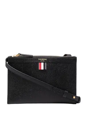 Thom Browne Small Crossbody Document Holder - Black