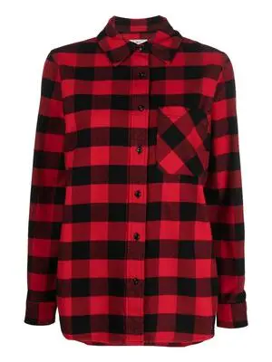 Woolrich Buffalo Check Cotton Shirt - Red
