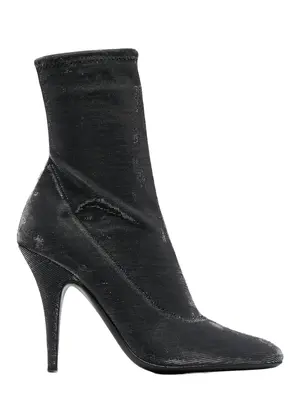 GIUSEPPE ZANOTTI Felicienne 110mm Ankle Boots - Black