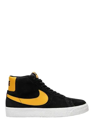 Nike Zoom Blazer Mid Sneakers - Black