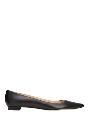 Manolo Blahnik Lanza Bb Ballerina Flats - Black