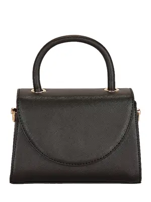 OLGA BERG Sasha Top Handle Bag - Black