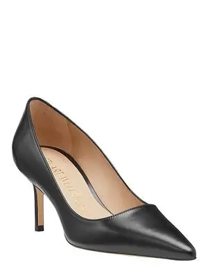 STUART WEITZMAN Stuart Weitzman 75 Pointed Toe Pumps Black