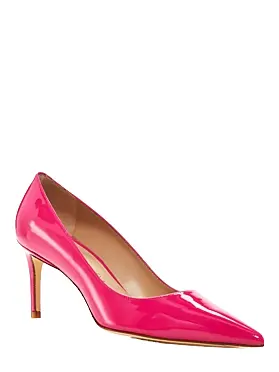 STUART WEITZMAN Stuart Weitzman 75 Pointed Toe Pumps Magenta
