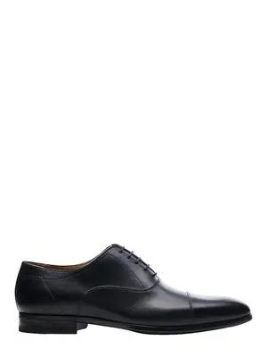 Magnanni Millar Cap Toe Oxfords - Black
