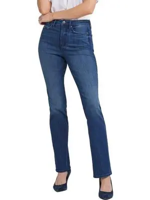 NYDJ High Rise Slim Bootcut Jeans - Moonlight