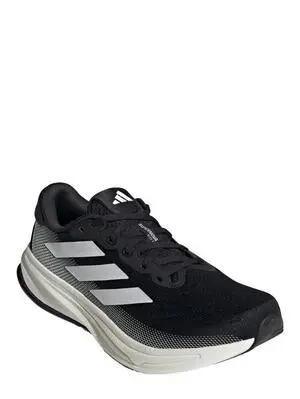 Adidas Supernova Rise 2 Running Shoe Black/ Metallic/ Crystal White