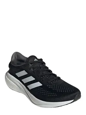 Adidas Supernova Rise 2 Running Shoe Black/ White/ Grey