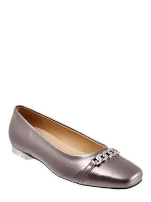 Trotters Trotters Harmony Flat Pewter