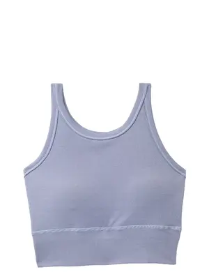 Prana Becksa Rib Sports Bra Morning Glory Heather