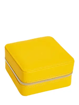 Nordstrom Square Zip Jewelry Box Yellow