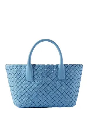 BOTTEGA VENETA Bottega Veneta Cabat Mini Intrecciato Tote