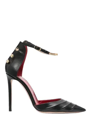 HARDOT Chain-detail Pumps - Black
