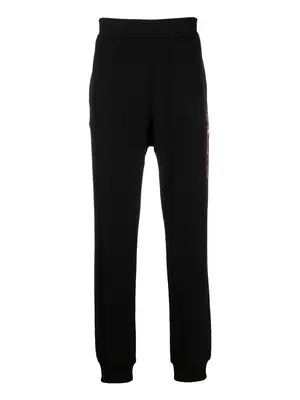 Versace Logo-print Track Pants - Black