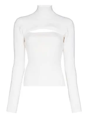 TOM FORD Cut-Out Virgin Wool-Blend Jumper