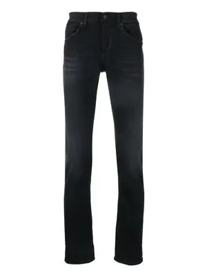 DONDUP Slim-cut Denim Jeans - Black