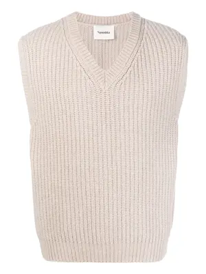 Nanushka Sleeveless Sweater Vest - Neutrals