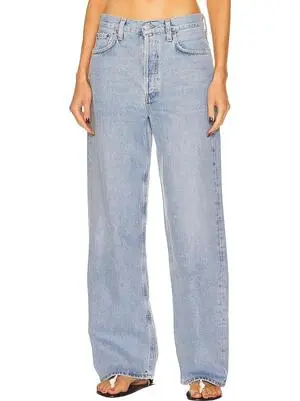 AGOLDE Low Slung Baggy Jeans Void