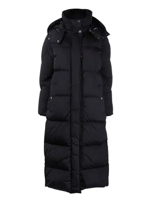 Woolrich Aurora Long Puffer Parka - Black