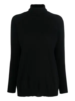 DRUMOHR Cashmere Roll-neck Jumper - Black