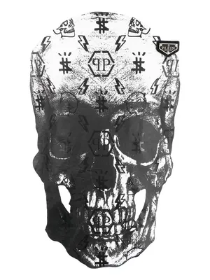 Philipp Plein Skull-print Short-sleeve T-shirt - White