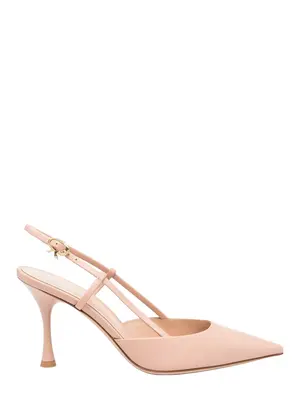 GIANVITO ROSSI Ascent 85mm Slingback Pumps - Neutrals
