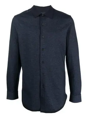 BRIONI Jersey Button-down Shirt
