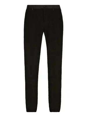 Dolce & Gabbana Lace Trousers - Black