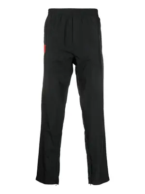 424 Logo-patch Lightweight Track Pants - Black