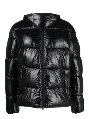 SAVE THE DUCK Edgard Hooded Padded Jacket - Black