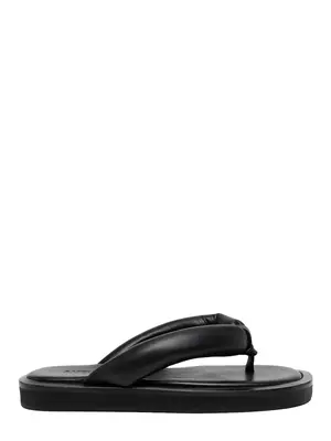 AMBUSH Padded-strap Flip Flops - Black