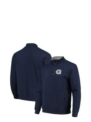 COLOSSEUM Georgetown Hoyas Tortugas Logo Quarter-zip Jacket - Navy