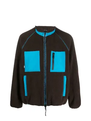 MSGM MSGM Logo-Patch Fleece Jacket
