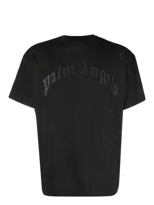 Palm Angels Logo-print T-shirt - Black