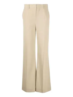 PETAR PETROV Bootcut Tailored Trousers - Neutrals