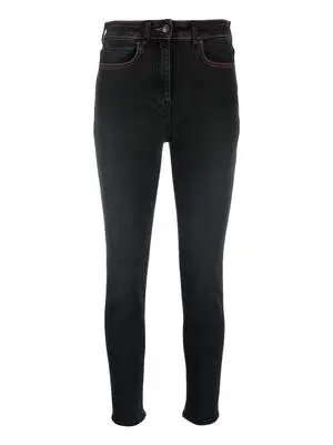MSGM Tonal-stitch Skinny Jeans - Black