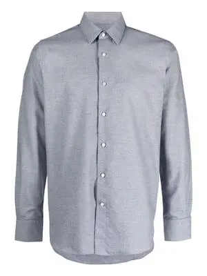 CANALI Buttoned-up Long-sleeved Shirt