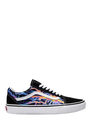 VANS Old Skool Electric Flames Sneakers - Black